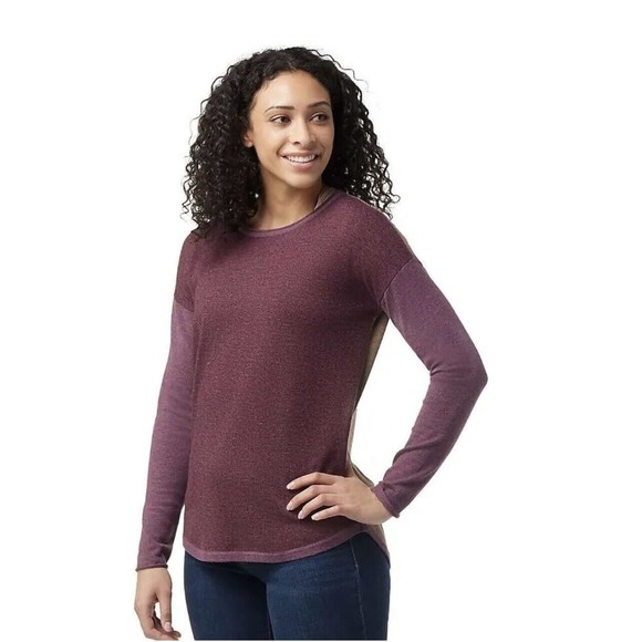 Smartwool | Sweaters | Nwt Smartwool Shadow Pine Colorblock Sweater ...